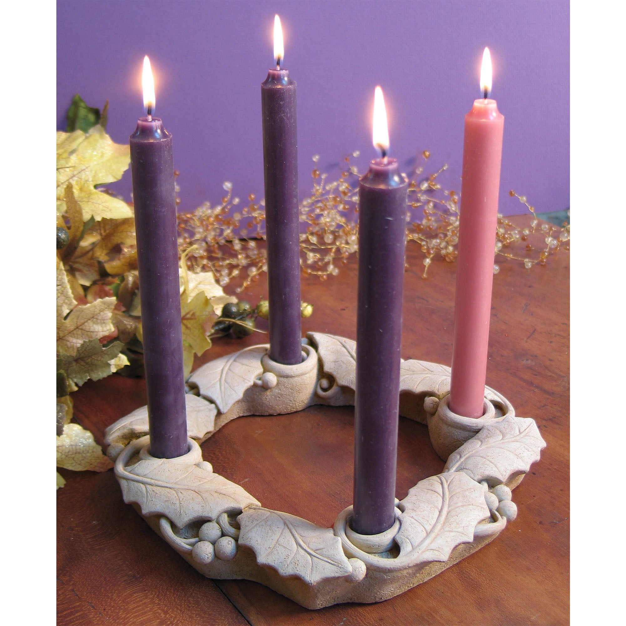 Washington National Cathedral Advent Wreath – Carruth Studio