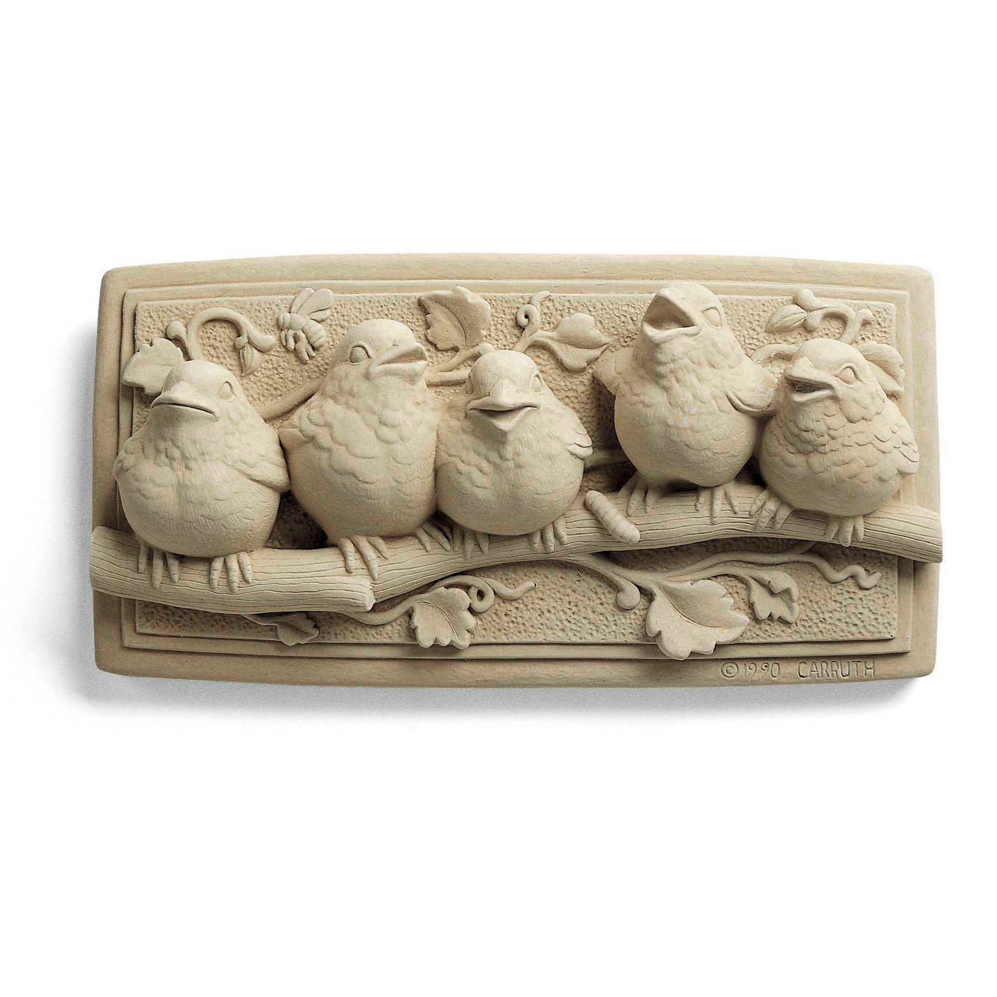 Baby Birds Plaque – Carruth Studio