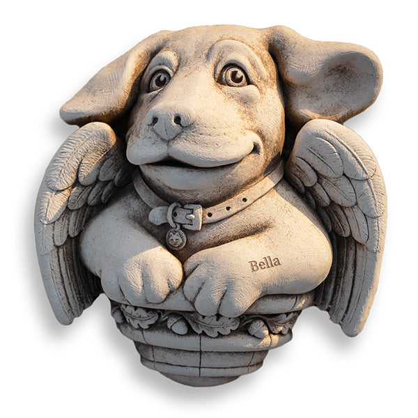 Cherub Puppy Engraved – Carruth Studio