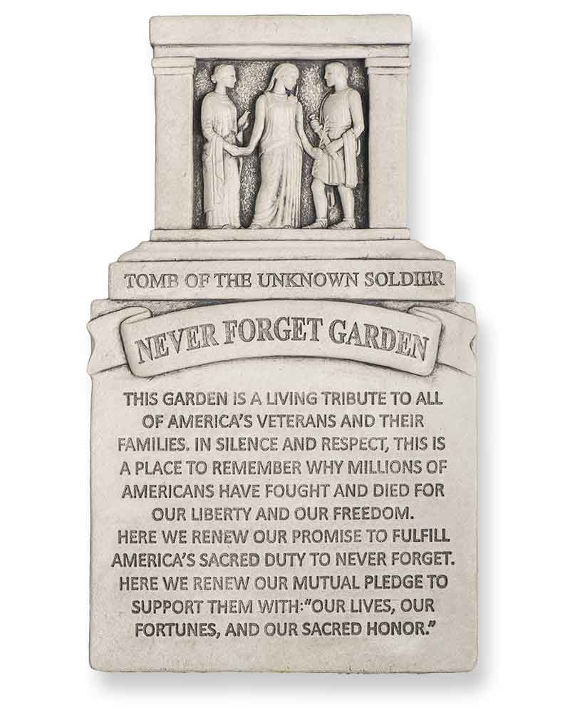 Never Forget Garden Marker – Carruth Studio