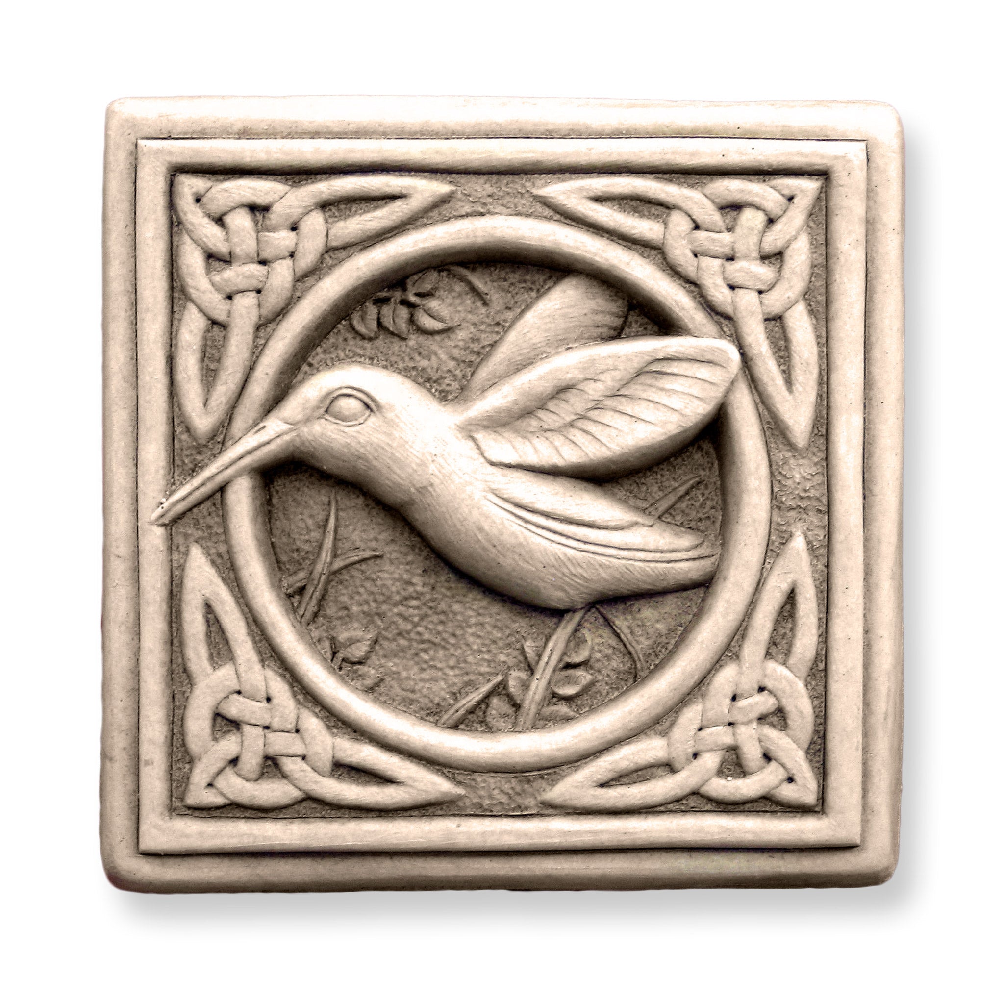 Celtic Hummingbird Plaque – Carruth Studio